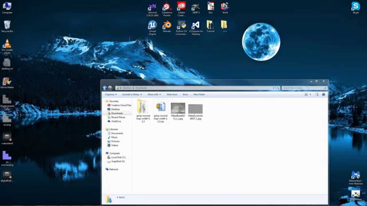 How to make normal maps with gimp - YouTube