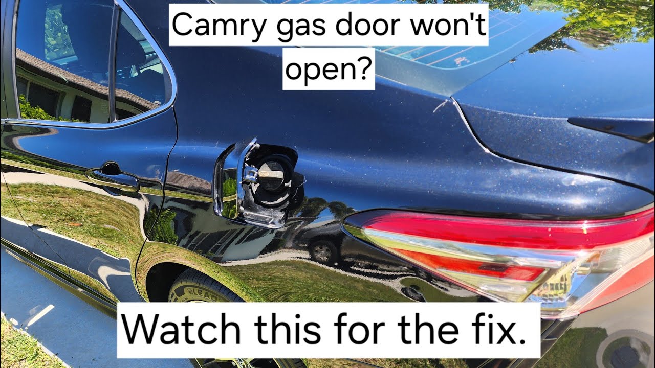 Gas Door Wont Open