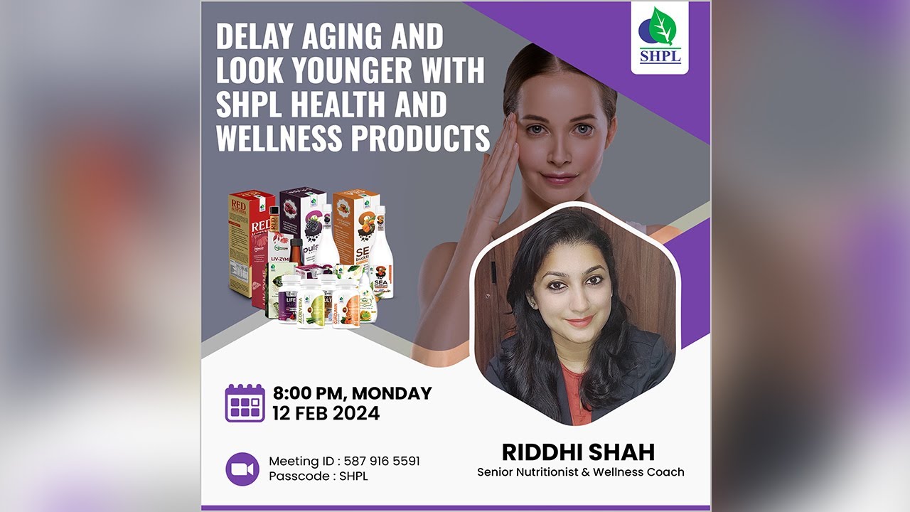 DELAY AGING AND LOOK YOUNGER WITH SHPL HEALTH AND WELLNESS PRODUCTS ...