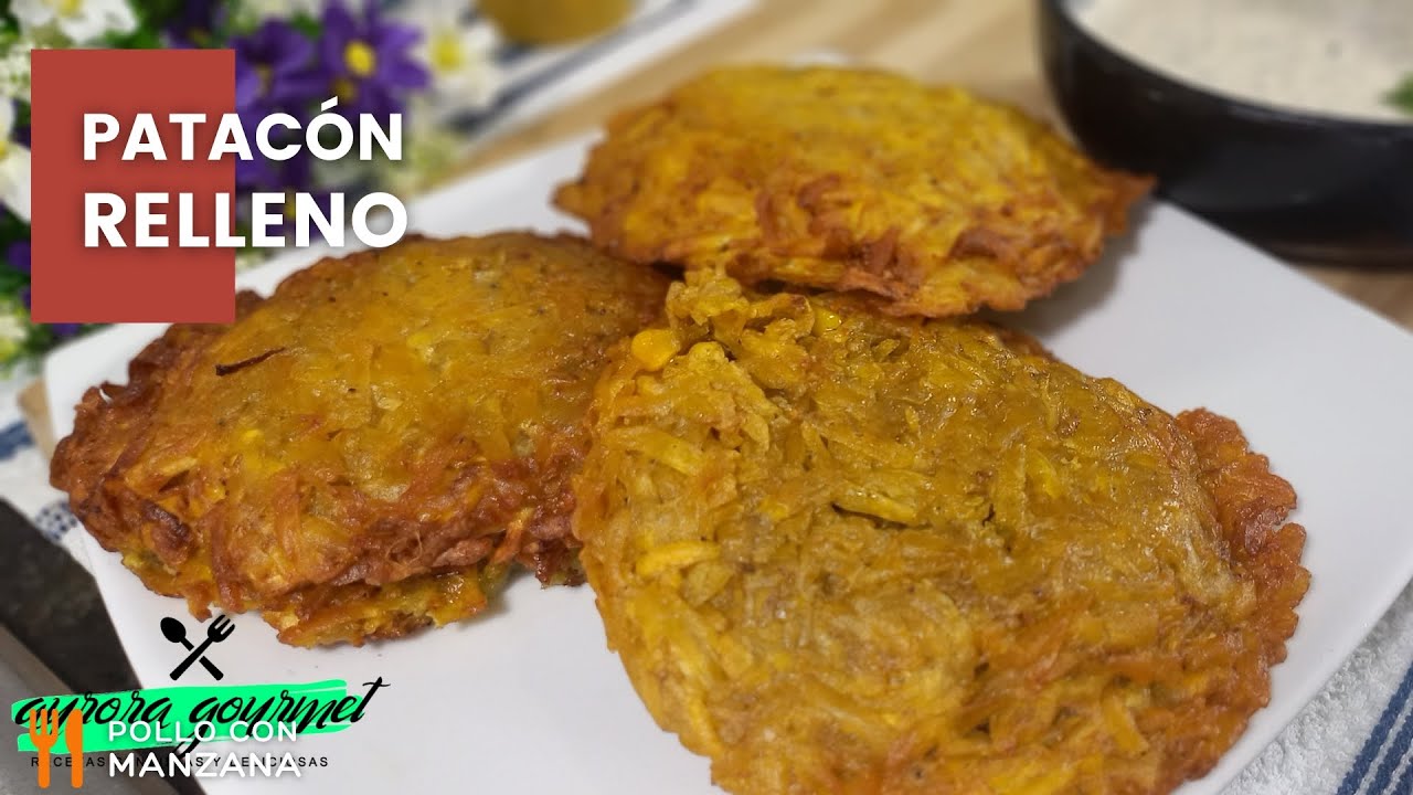 PATACÓN RELLENO con suero picante casero 🤤 ¡Una receta fácil y adictiva ...