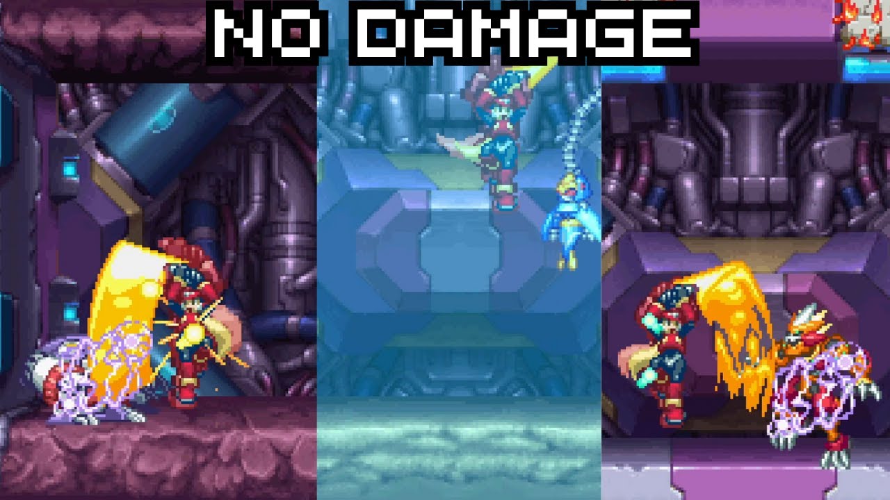 Mega Man Zx all Pseudoroid bosses (No Damage with Model Ox Level 4 ...