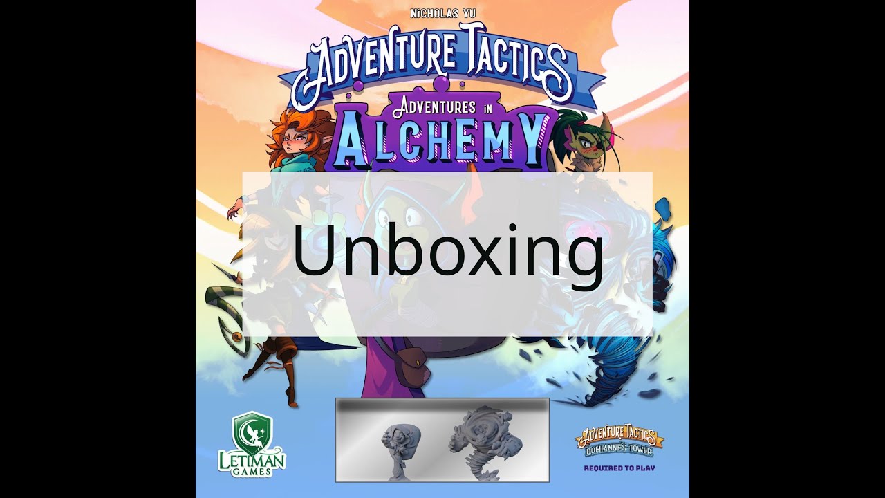 Adventure Tactics Adventures in Alchemy Unboxing - YouTube