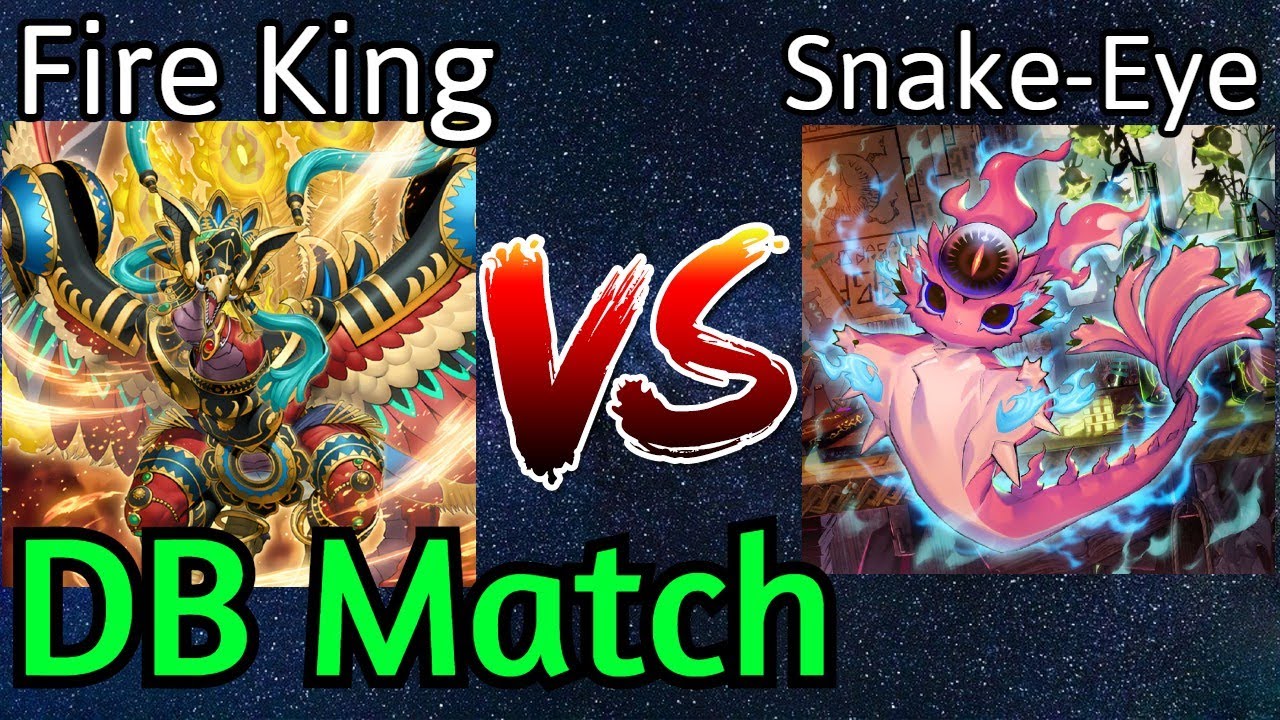 Snake-Eye Fire King Vs Snake-Eye Tourney $200 Semi-Finals Yu-Gi-Oh ...