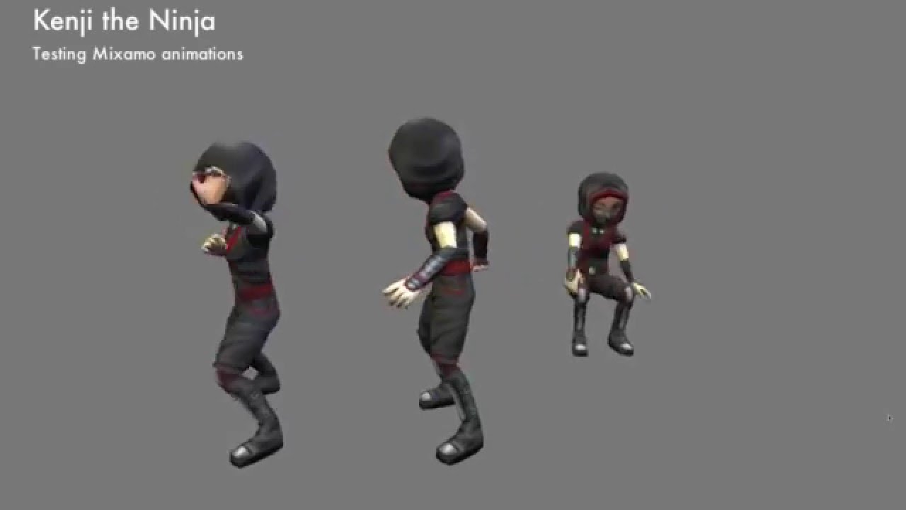 Ninja 3d Kenji animations - YouTube