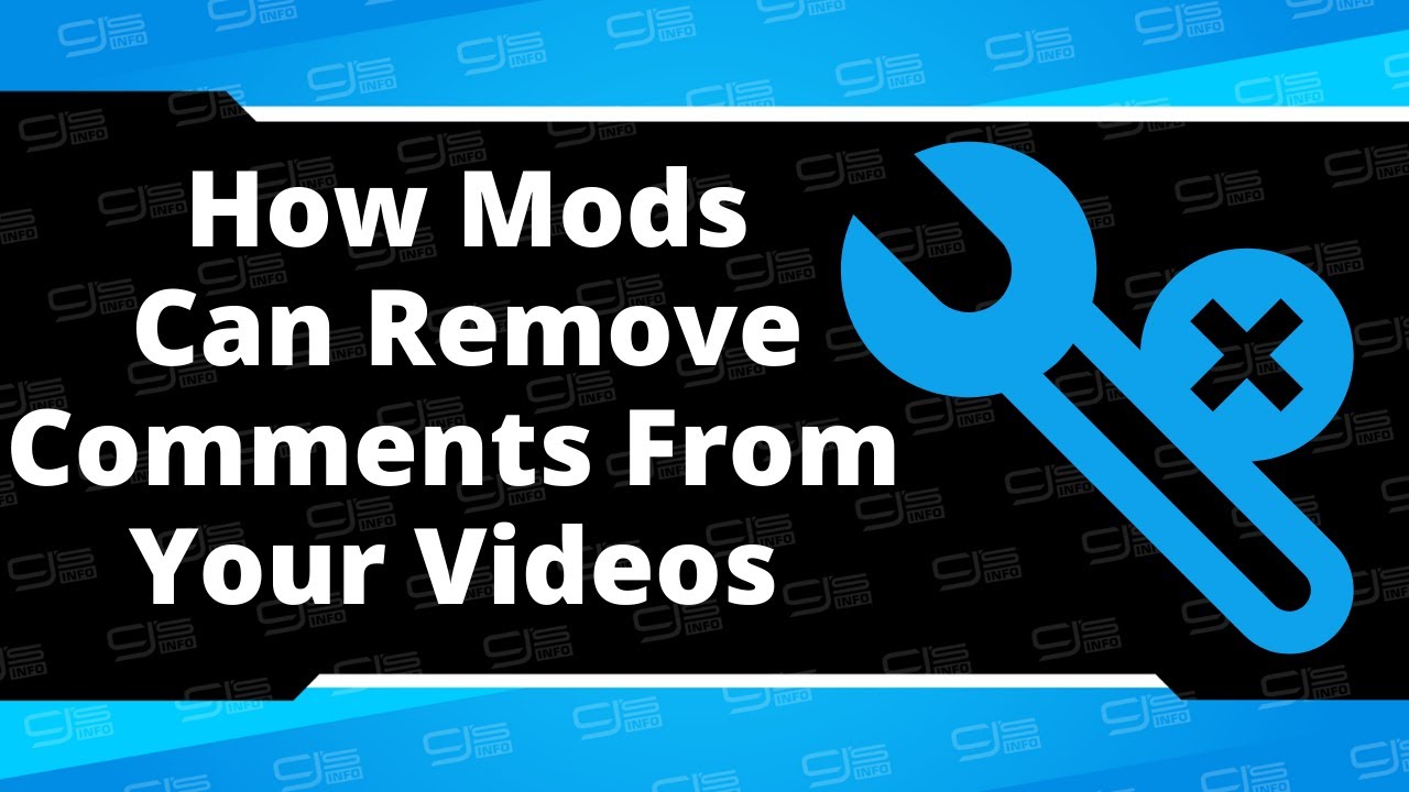 How Moderators Can Remove Your Video Comments | Simple Tutorial - YouTube