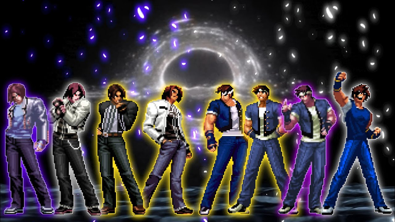 [KOF Mugen] Kyo Team VS. Shingo Team - YouTube