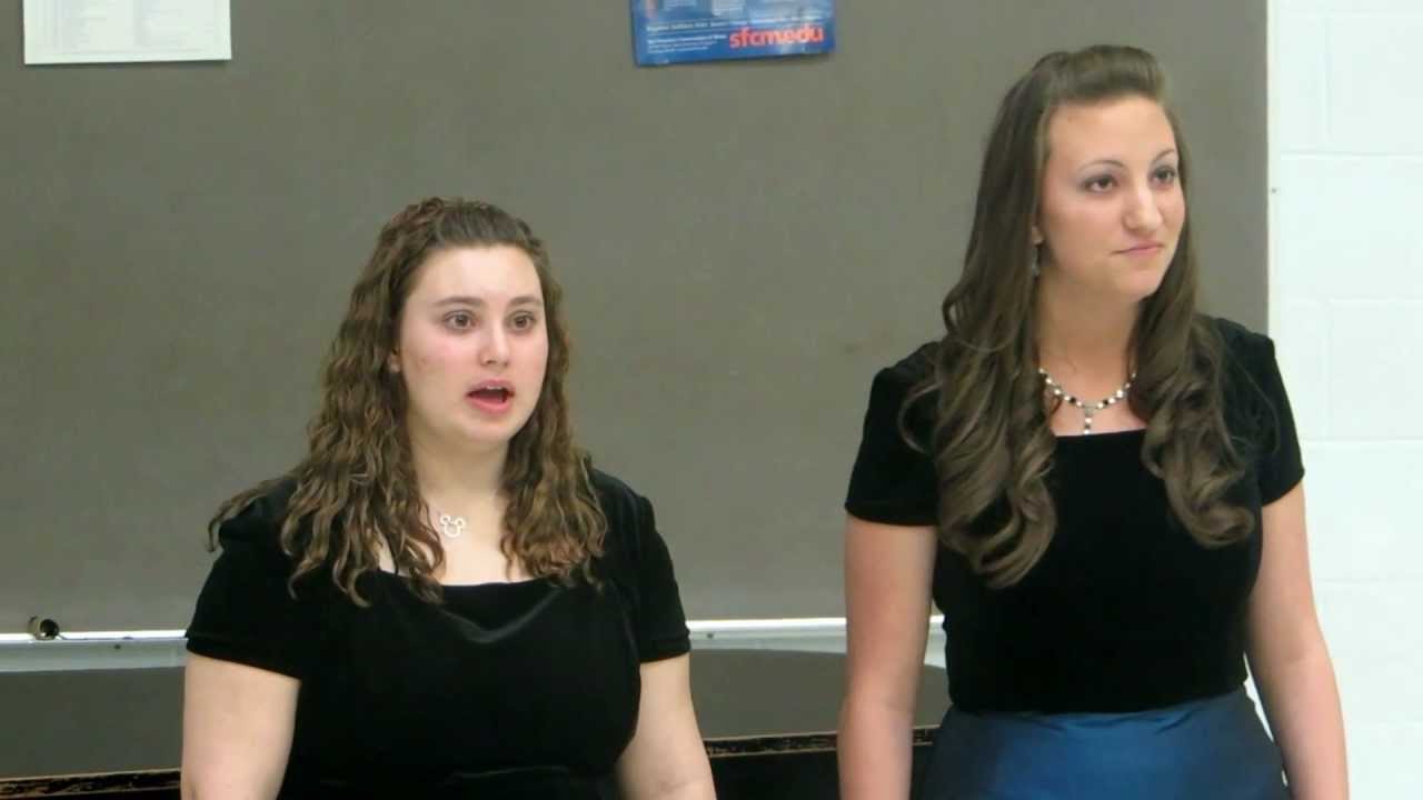 Amanda and Mariah Duet: Didn't My Lord Deliver Daniel? - YouTube