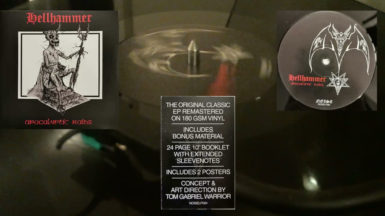 Hellhammer "Apocalyptic Raids" (1984) Full Album | Vinyl Rip - YouTube