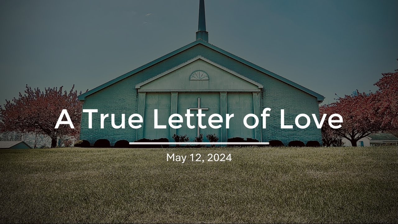 A True Letter of Love - YouTube
