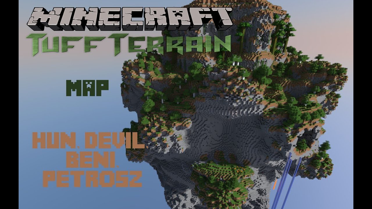 Minecraft TUFF TERRAIN MAP [HUN] - YouTube