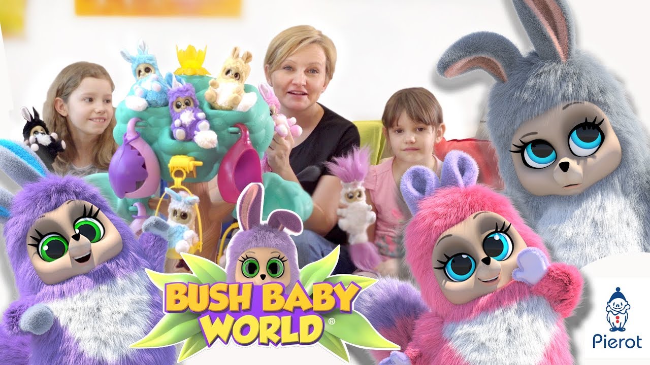 Bush Baby World, pluszowe zwierzaczki od Pierot - YouTube