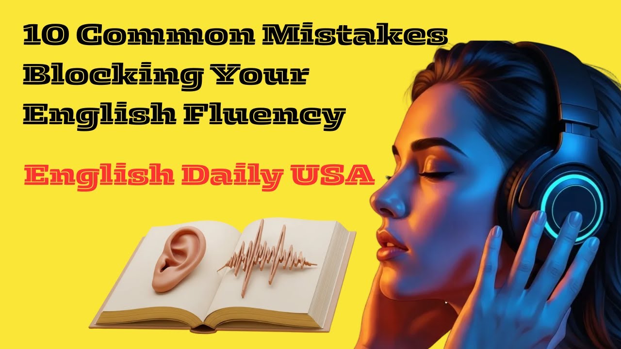 10 Common Mistakes Blocking Your English Fluency - YouTube