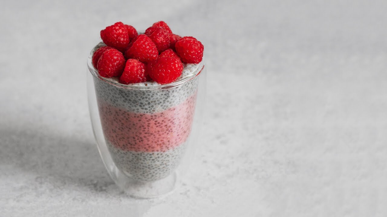 Pretty and Easy Layered Chia Pudding - YouTube