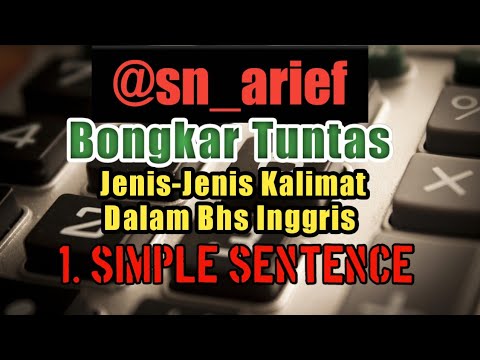 English Grammar - Five Type of Sentenses Base on Their Structures ...