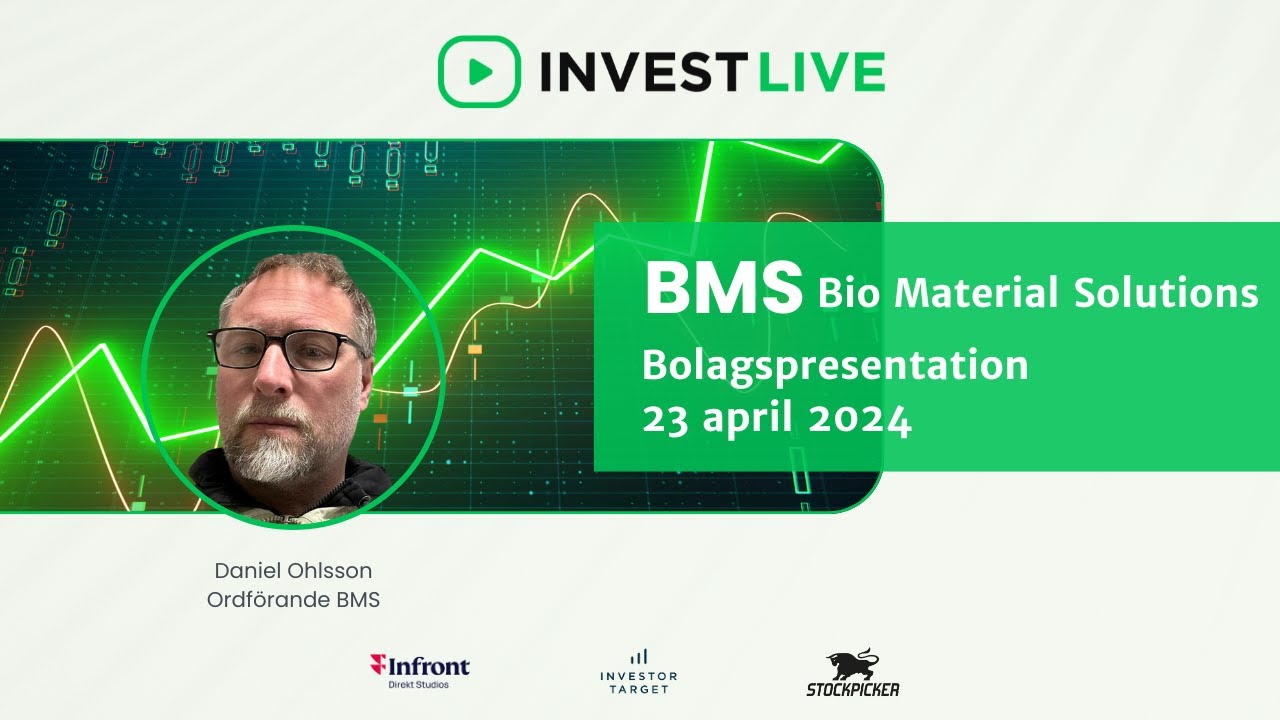 Invest Live - BMS Bio Material Solutions - YouTube