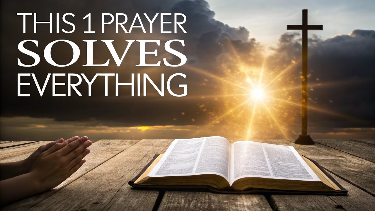 This 1 Prayer Solves Everything #jesuslovesyou - YouTube