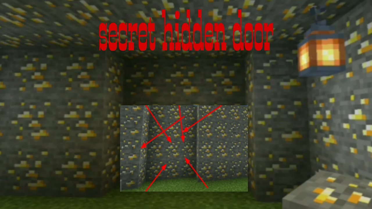 How To Make A Hidden Door In Minecraft YouTube how-to-make-a-hidden-door-in-minecraft-youtube