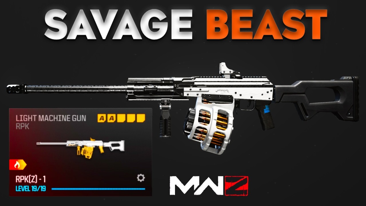 MW3 Zombies - This LMG ONE SHOTS ZOMBIES (Super Meta) (Best RPK Build ...