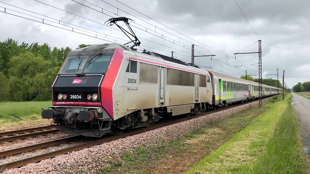 Mes Dernières Images de l'Intercités Paris Austerlitz-Bordeaux - YouTube