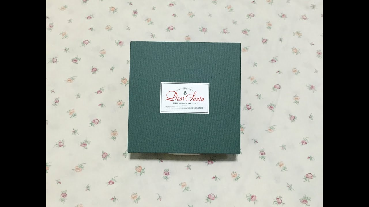 [UNBOXING] GIRLS GENERATION (SNSD) TAETISEO (TTS) DEAR SANTA ALBUM ...