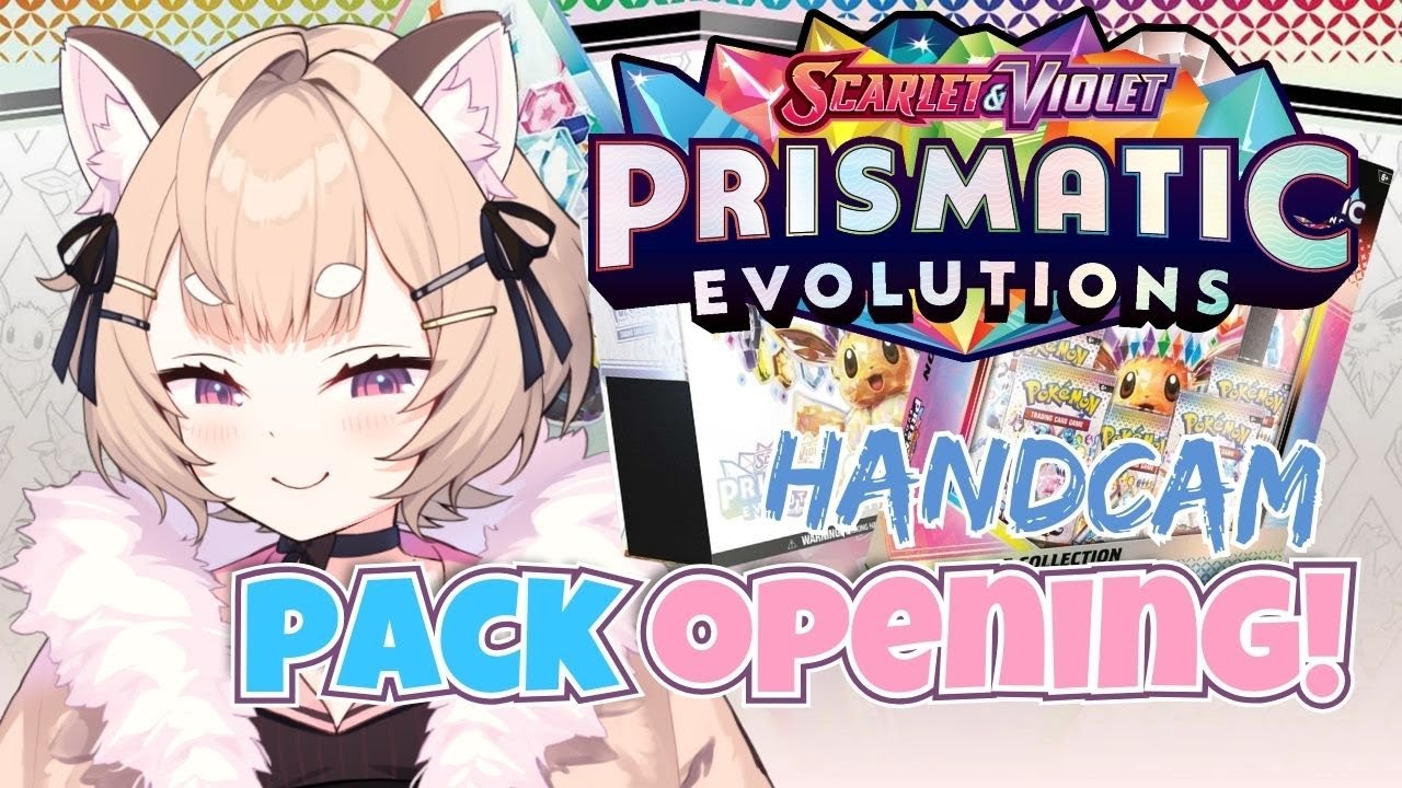 Opening the most hyped Pokémon set EVER! 🎋 Prismatic Evolutions Pack ...