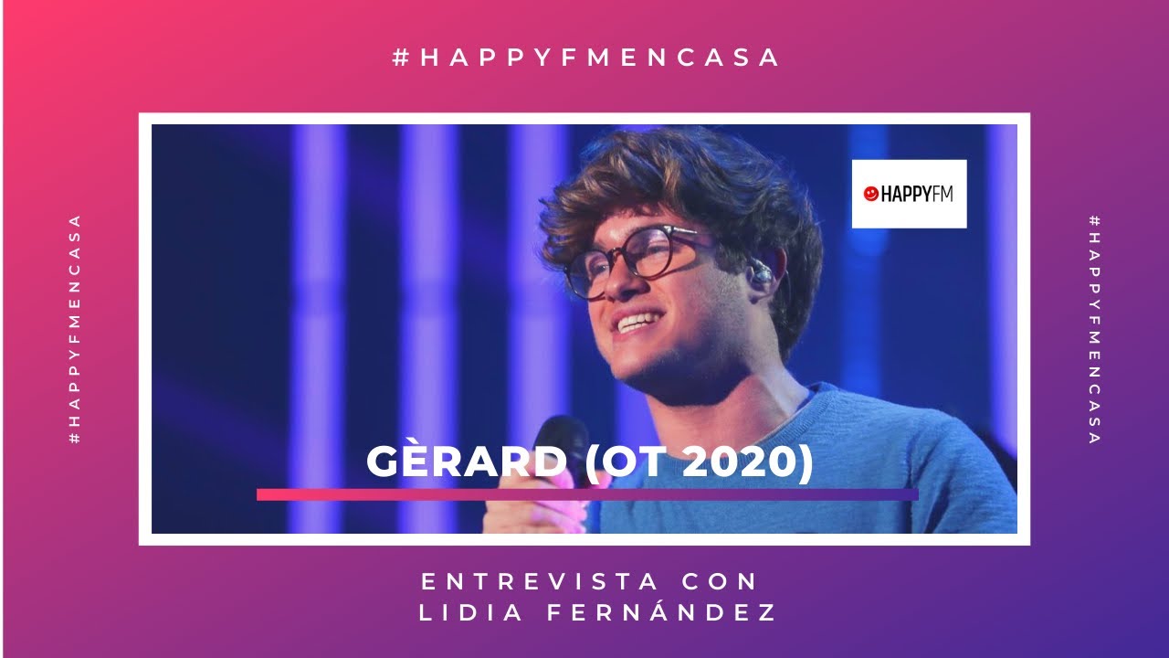 Gèrard (OT 2020) nos habla sobre su posible discográfica: “Tengo ...