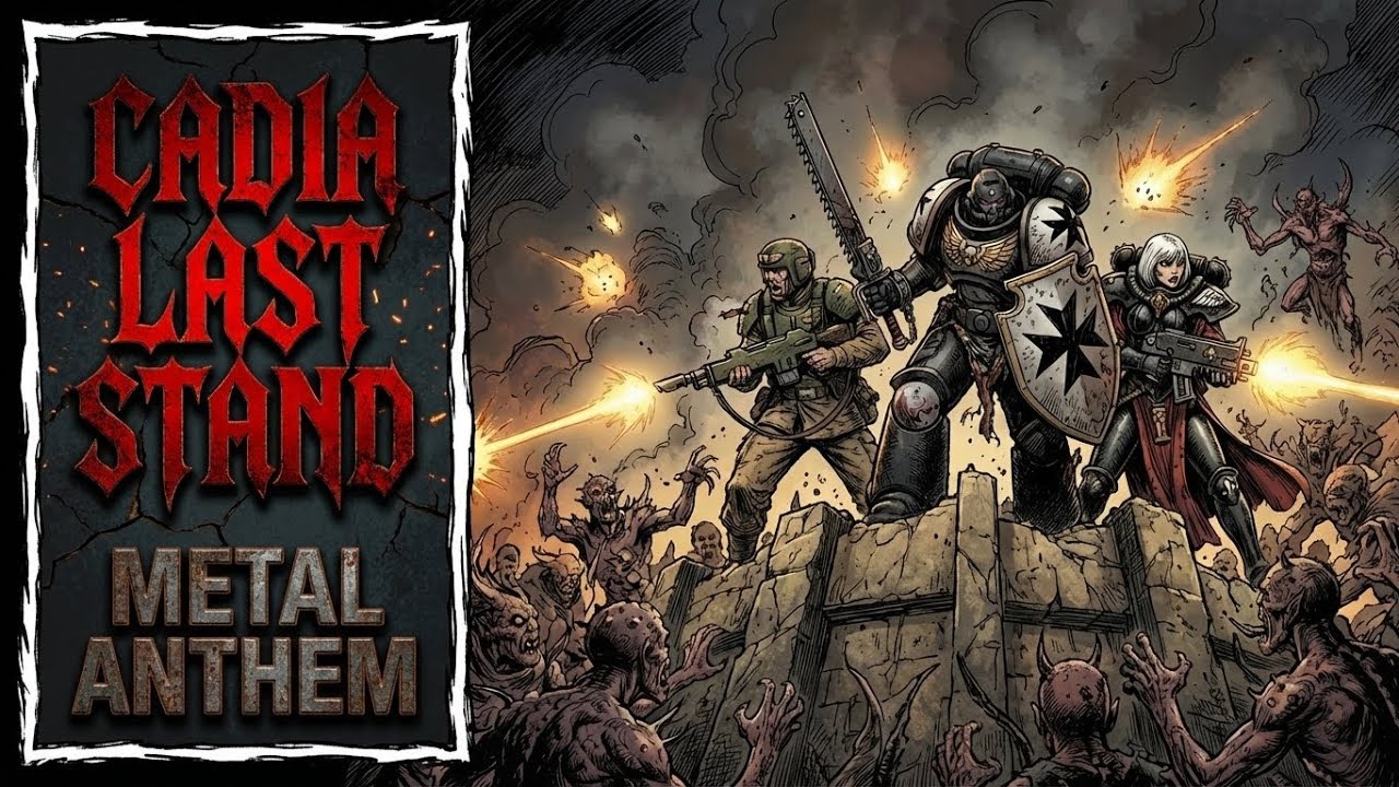 Cadia Last Stand || EPIC WARHAMMER 40K METAL ANTHEM #music #metal # ...