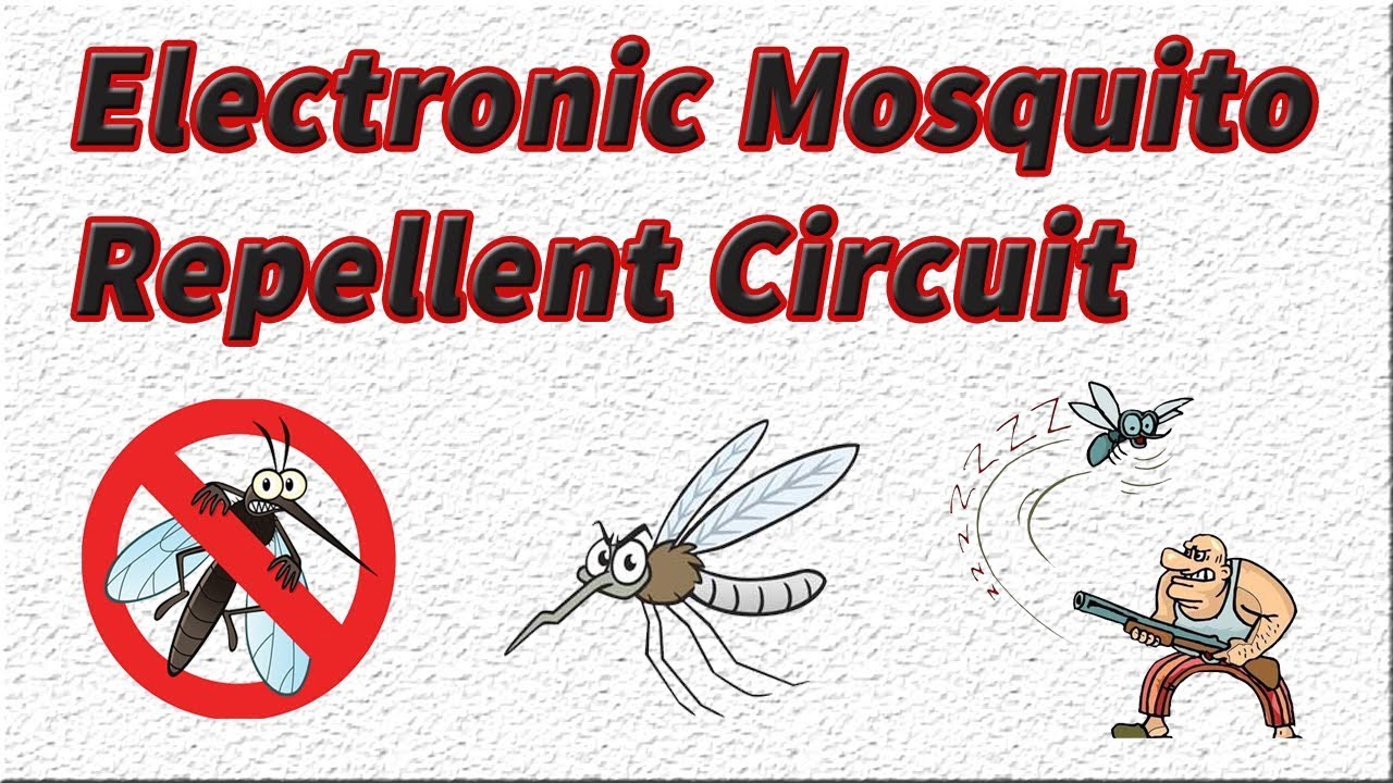 Simple Electronic Mosquito Repellent Circuit using 555 Timer | Electronics Projects - YouTube