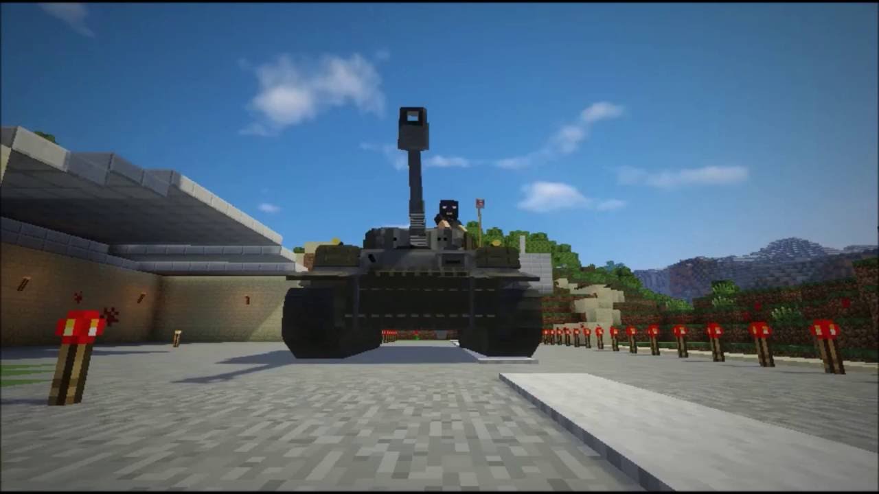 World War II Movie - EP. 2 - Minecraft - Flans mod server 2016 ...