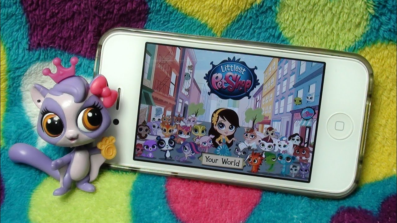 Littlest Pet Shop HOW TO SCAN PETS into LPS YOUR WORLD APP FREE - BINGO ...