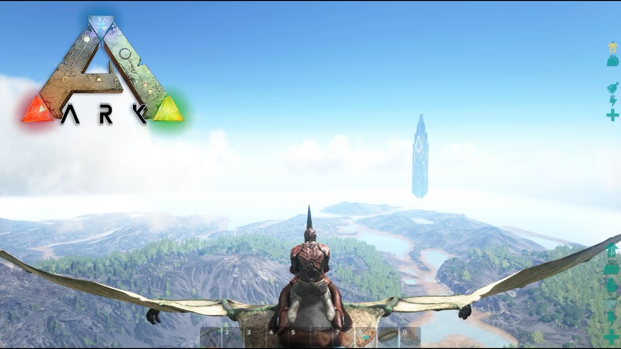 Ark Survival Evolved: Part 22 - FLYING TO THE VOLCANO! - YouTube