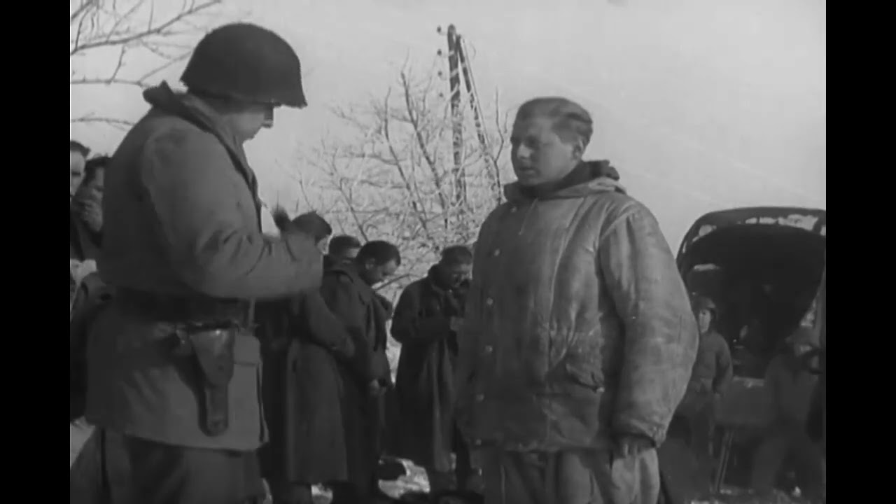 90th Infantry Division near Bavigne, Luxembourg; January 11, 1945 - YouTube