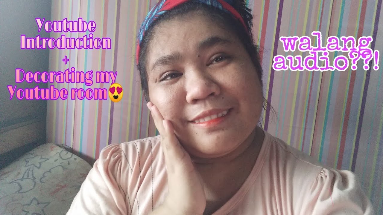 Youtube Introduction + Decorating my YT room(Failed?) - YouTube