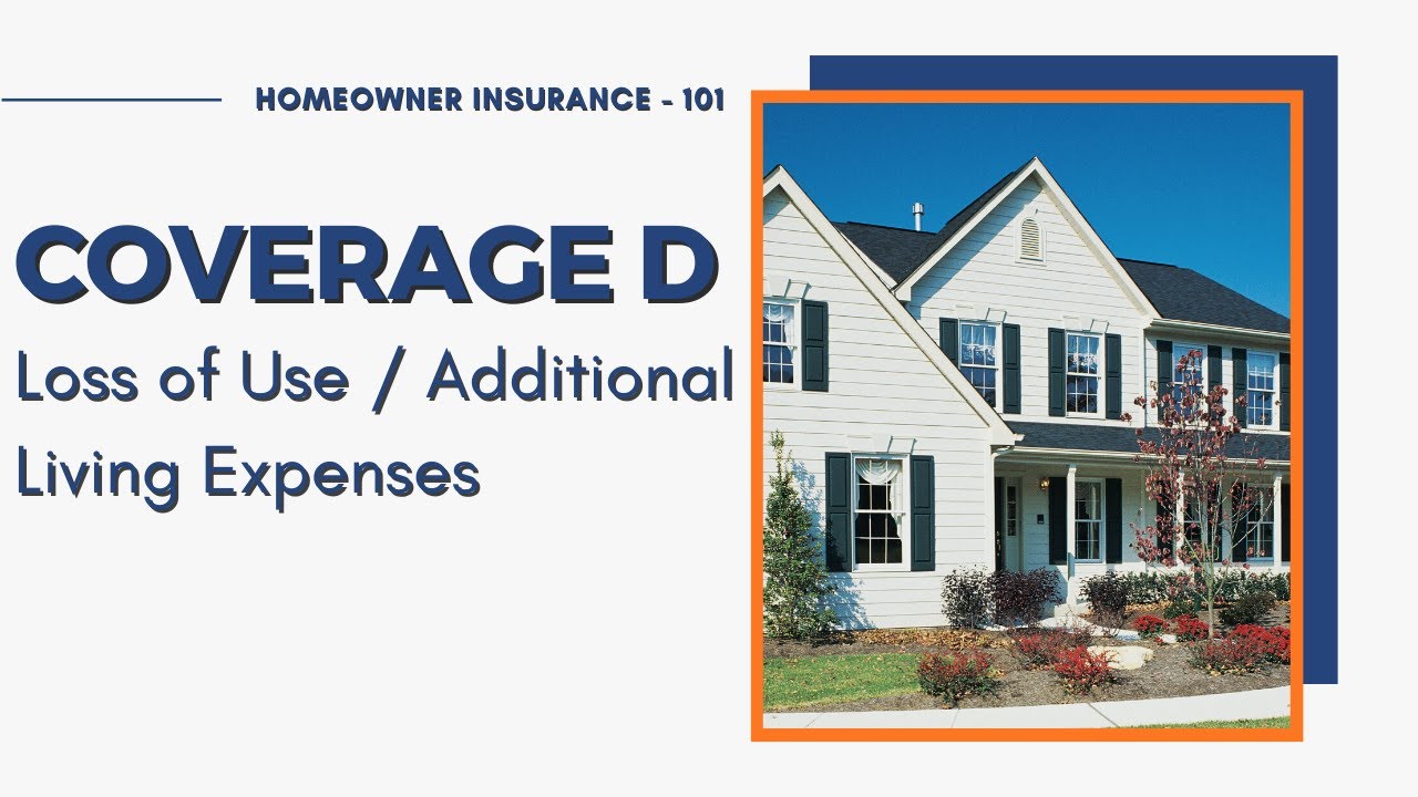 Parts of a home insurance policy, Coverage D - YouTube