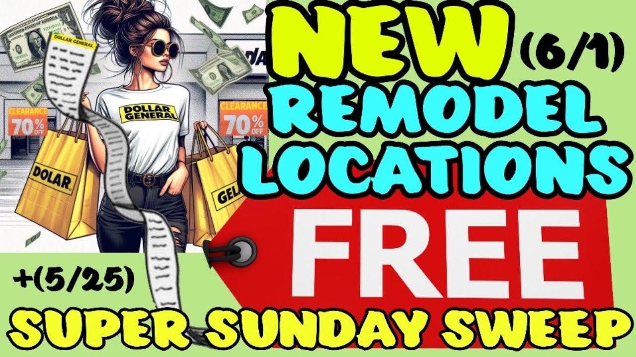 💥 NEW REMODEL LOCATIONS (6/1+5/25)💥 DOLLAR GENERAL - YouTube
