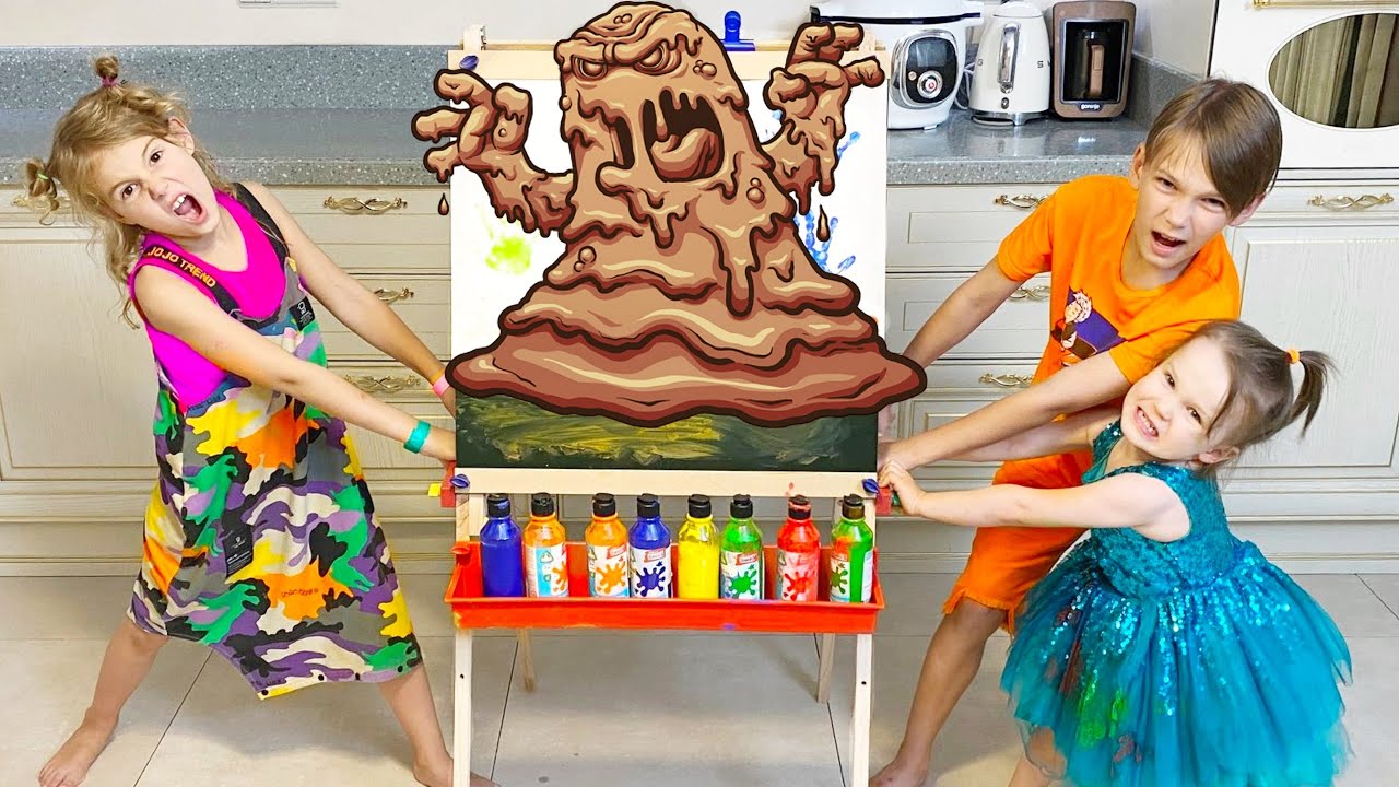 Five Kids Make a Mess Song + more Children's Songs and Videos - YouTube