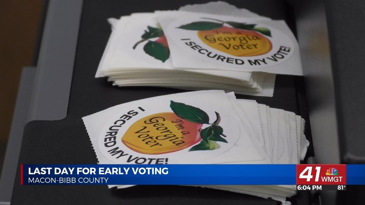 Macon-Bibb County voters rush to vote early on last day of early voting ...
