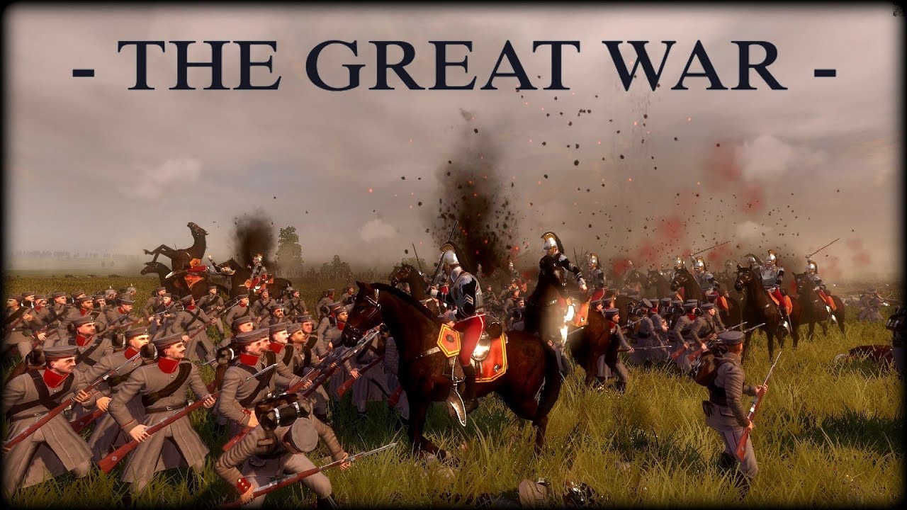 The Great War - Great French Cavalry Charge - YouTube