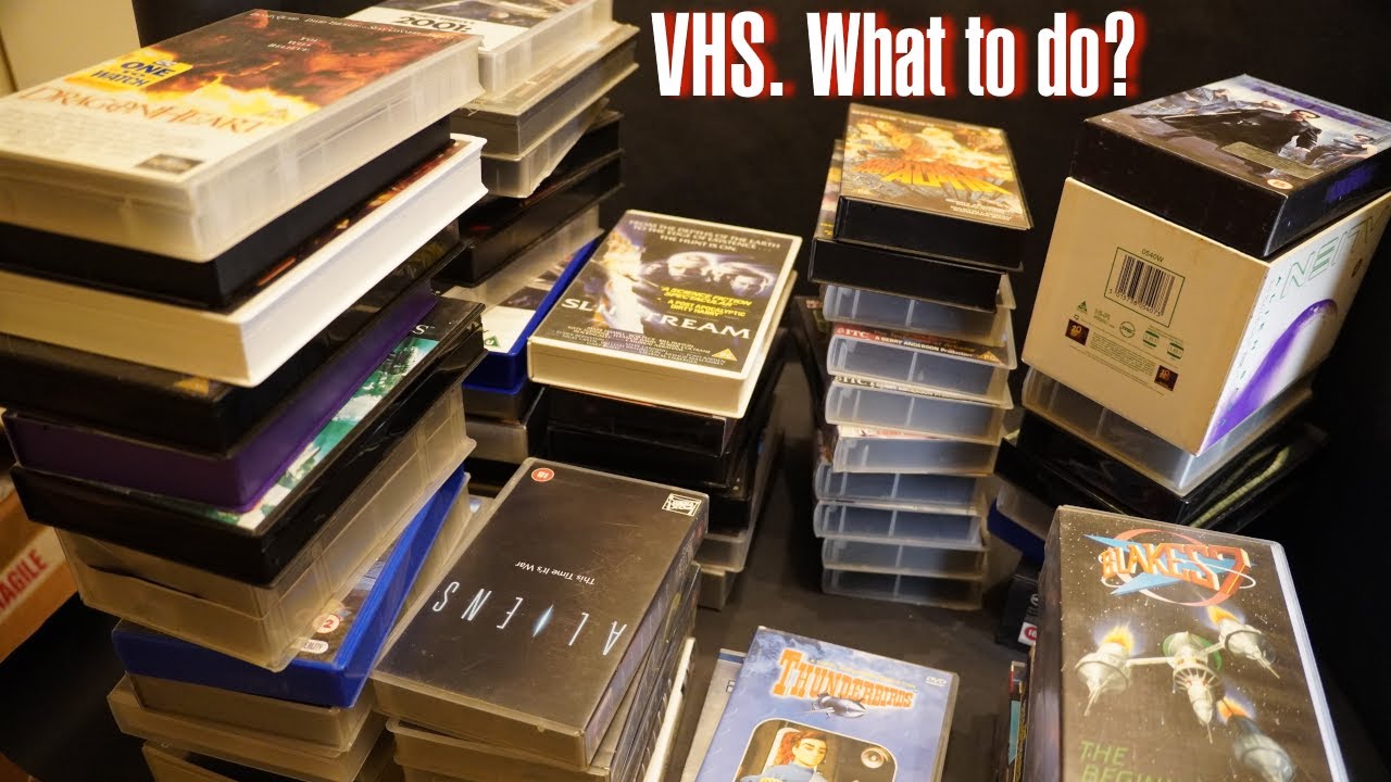 What to do with old commercial VHS tapes? Plus a look at this old ...