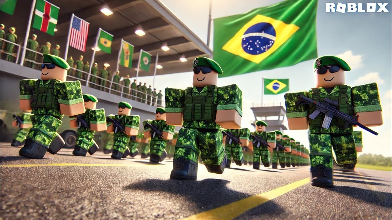 NOVO MELHOR EXÉRCITO BRASILEIRO DO ROBLOX [PT 01] - YouTube