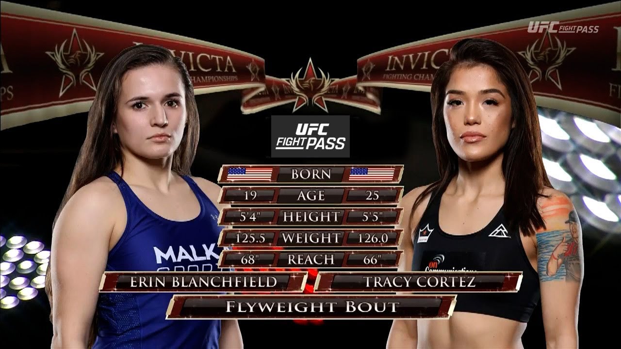 Invicta FC 34: Tracy Cortez vs Erin Blanchfield | February 15, 2019 ...