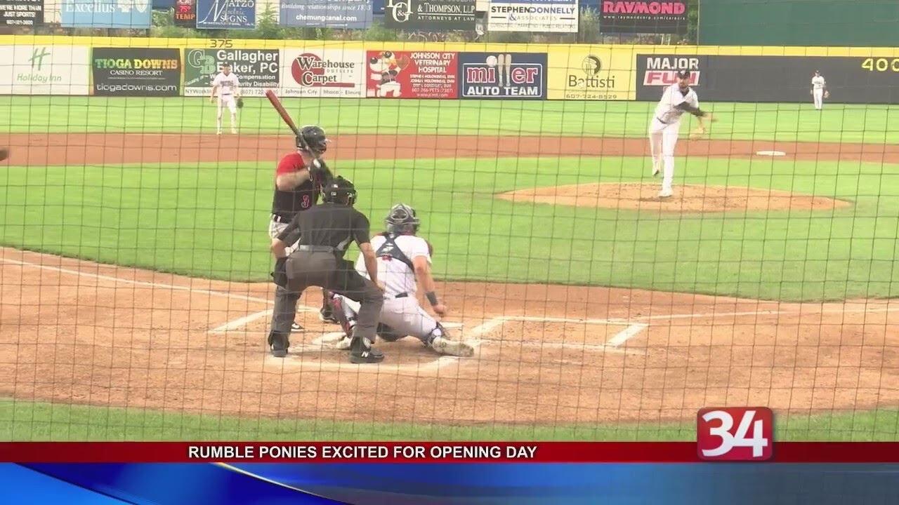 Rumble Ponies excited for opening day - YouTube