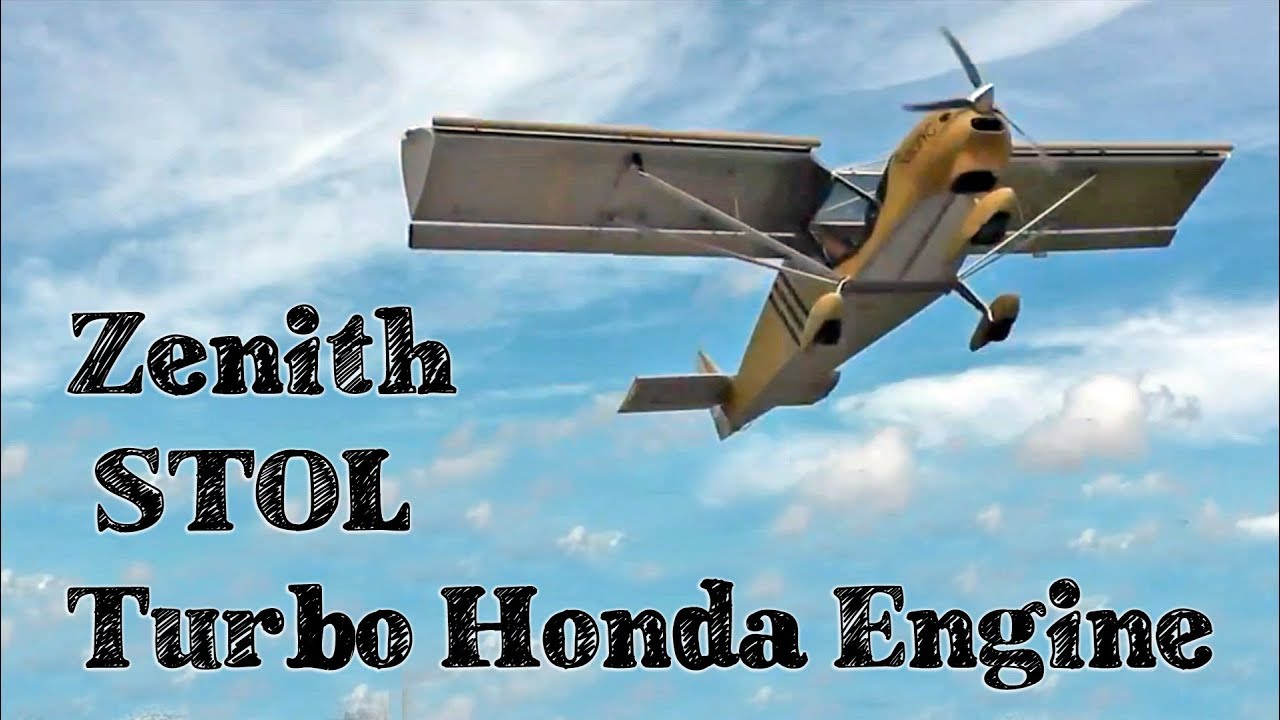 Flying the turbo Viking engine in the Zenith CH 750 - YouTube
