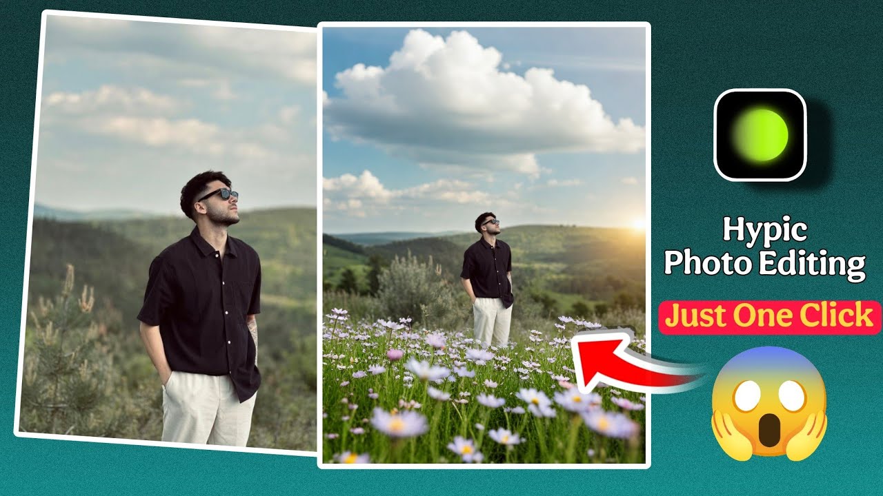 Hypic app trending photo editing | Hypic app background change | Hypic ...