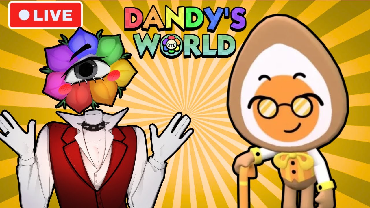 NEW DANDY'S WORLD UPDATE! | LIVESTREAM - YouTube