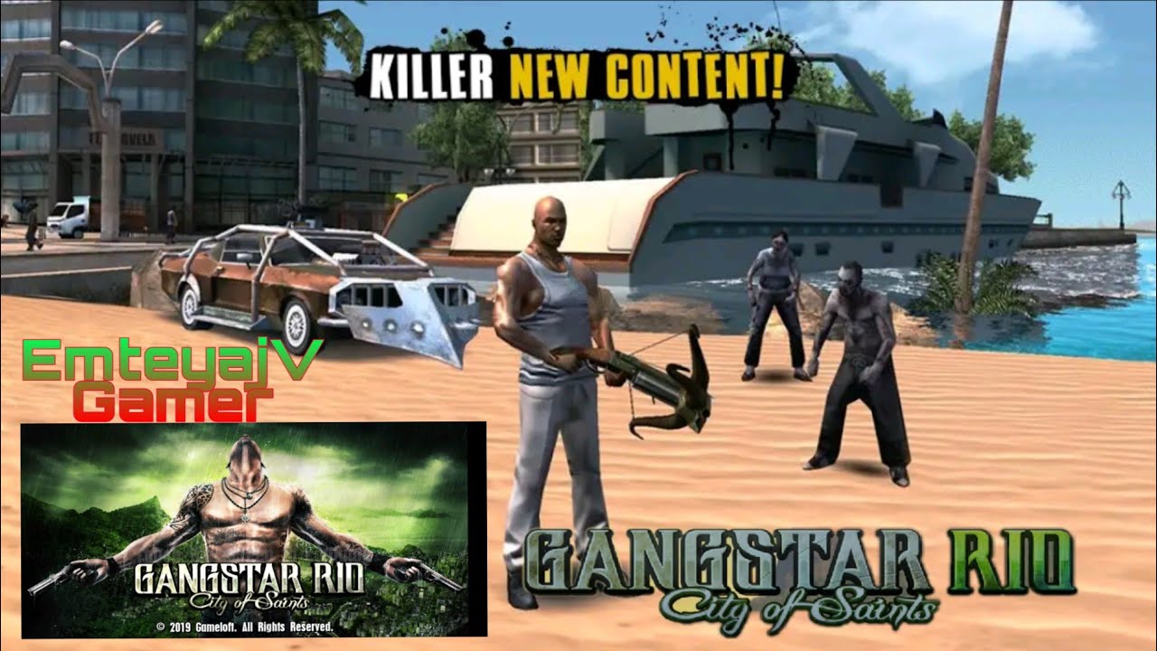 Gangster Rio: City of Saints Android Gameplay Part 1 - YouTube