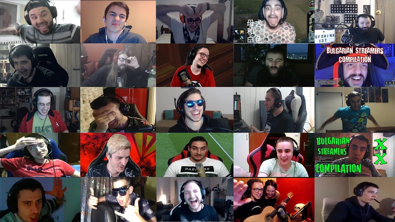 BEST OF BULGARIAN STREAMERS COMPILATION (#1 - #25) - 20,000 SUBS ...