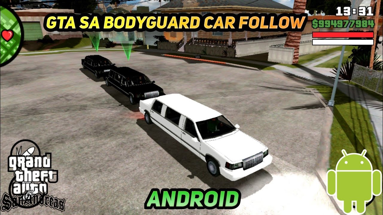Gta Sa Bodyguard Mod | Gta Sa Bodyguard Car Follow Mod | Gta Sa VIP Mod ...