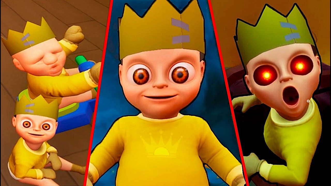 EL BEBE DIABOLICO REGRESO CON OTRA NUEVA AVENTURA | The baby in Yellow ...
