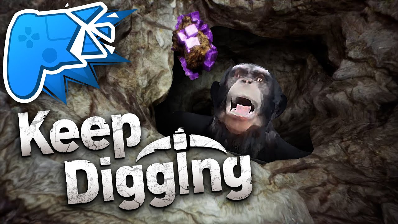 In Keep Digging you can just dig straight down - YouTube